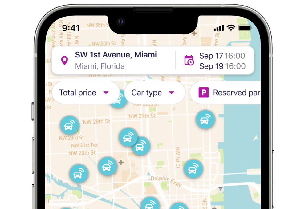 Applis Getaround - Réservez une voiture avec votre smartphone - Getaround